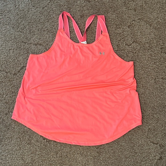 Under Armour | Tops | Neon Pink Under Armour Tank | Poshmark
